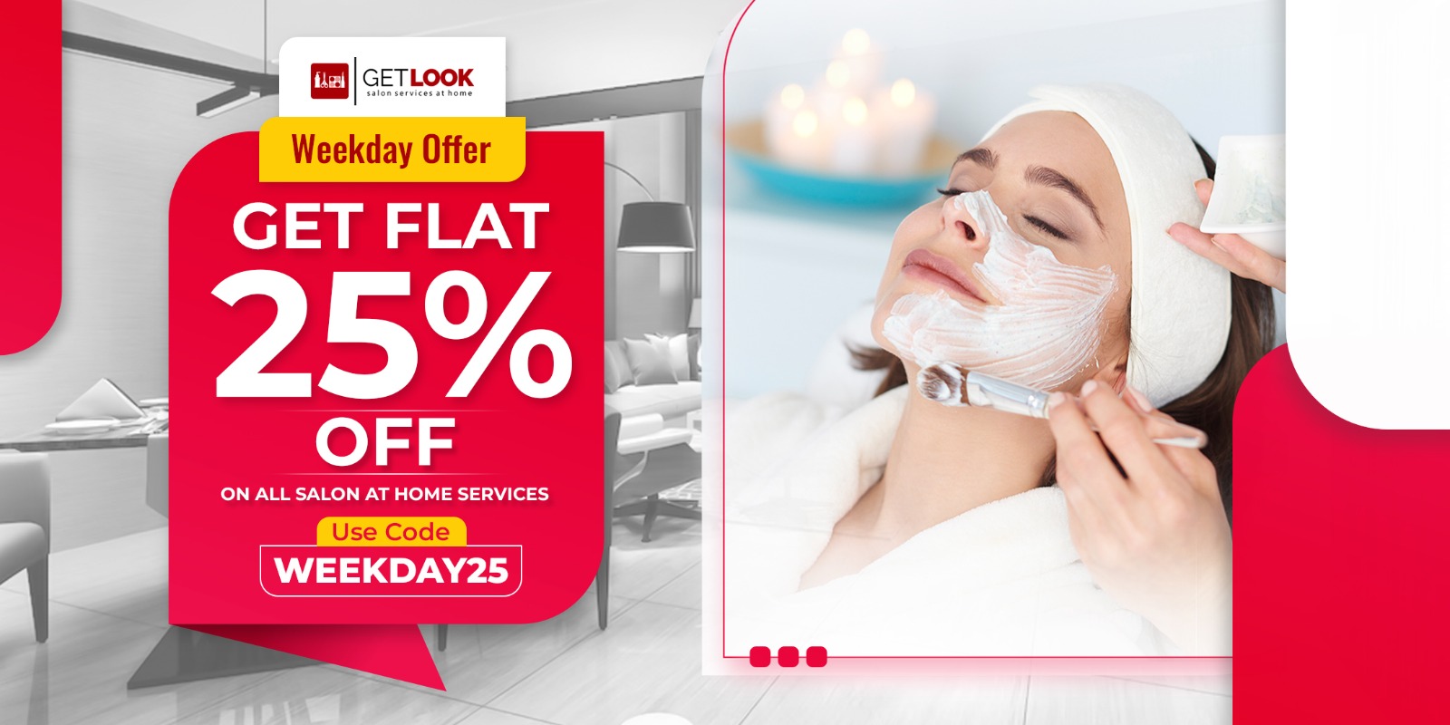 GetLook - Home Salon and Beauty Services. Get Professional Certified ...